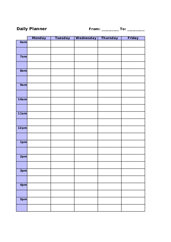Printable Daily Planner Philnewton Printable Daily Planner Philnewton